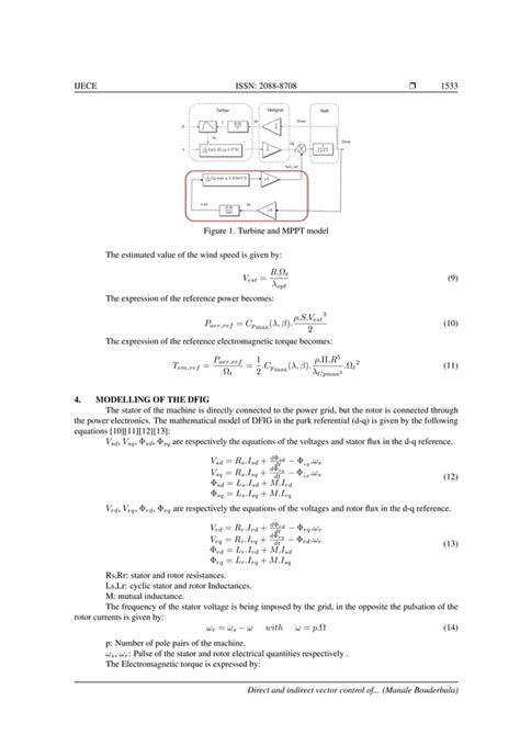 Direct And Indirect Vector Control Of A Doubly Fed Induction Generator Based In A Wind Energy