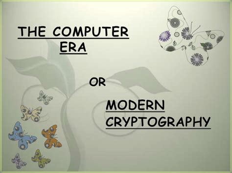 Cryptography Pptx Information And Network Security Computing