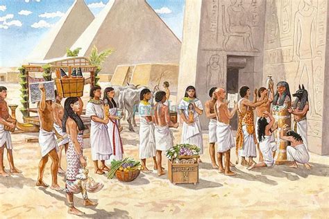 Normal Life In Ancient Egypt Ancient Egyptian Life Display Posters