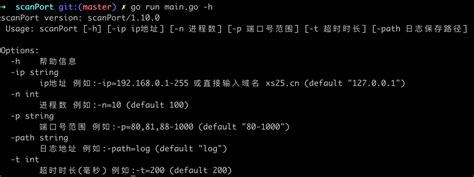 Github Xs25cnscanport Golang版高性能端口扫描工具