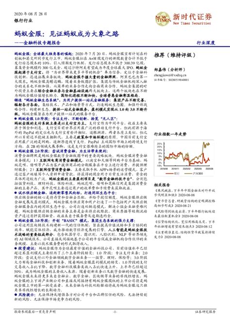 金融科技专题报告：蚂蚁金服：见证蚂蚁成为大象之路