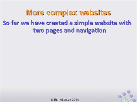 How Are Complex HTML Websites Created