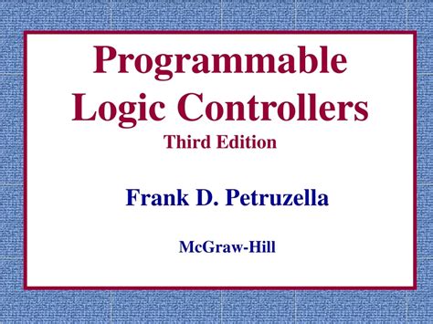 ppt programmable logic controllers third edition powerpoint