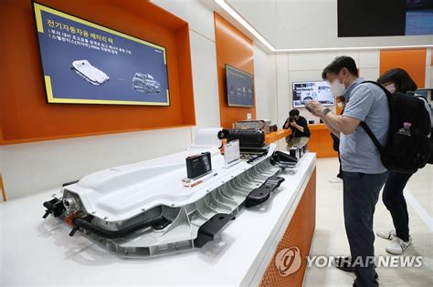 전기자동차용 배터리 팩 연합뉴스