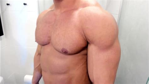 Super Strong Hunk Nude Muscle Bodybuilder Thisvid Com