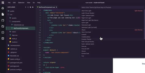 How To Customize The Vscode Theme In Codesandbox