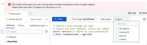 Azure Monitor Log Analytics 中的日志查询范围 Azure Monitor Microsoft Learn
