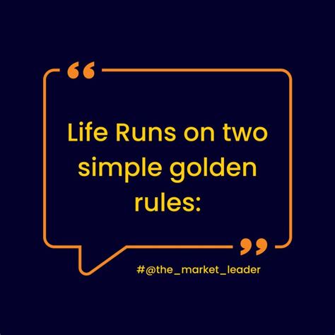 Sandy Mosaad On Linkedin Life Runs On Two Simple Golden Rules