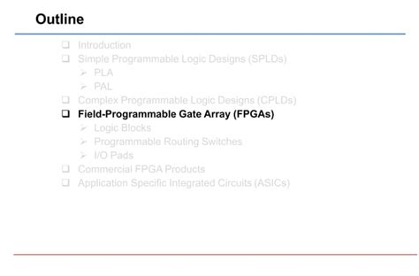 1 Fpga Architecturespdf Operating Systems Computer Software And Applications