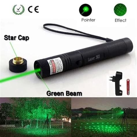 Green Laser Pointer Beam