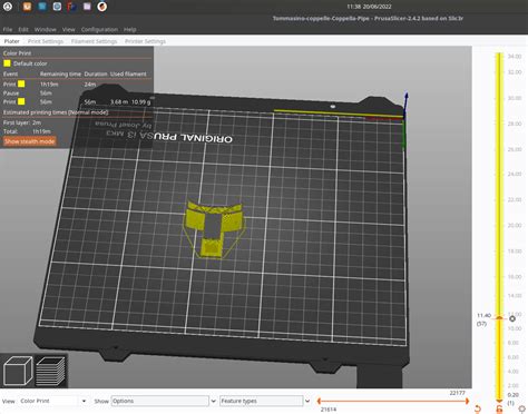 Adding Custom G Code From UI Sets The Color Print View Issue Prusa D PrusaSlicer GitHub