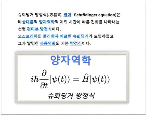 세계의 과학자 40 에르빈 루돌프 요셉 알렉산더 슈레딩거 이야기 2