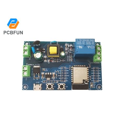 Pcbfun Wi Fi Bluetooth Single Relay Module Esp C Esp C F Development Board New Shopee