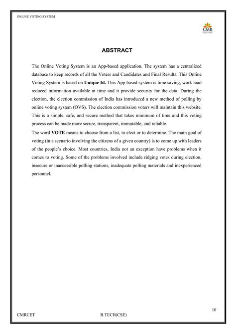 Voting Project Mini Project Pdf Internet Computing