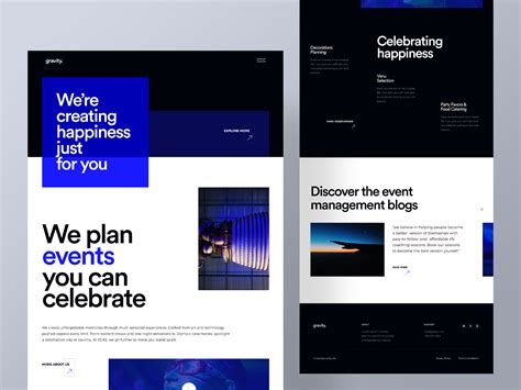 Gravity Event Planner By Sabbir For Resimpl On Dribbble