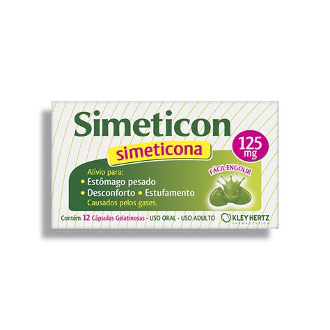 Simeticon Simeticona 125mg 12 cápsulas - Preço exclusivo | Droga Raia