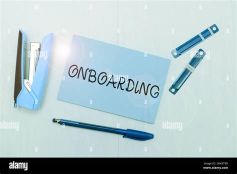 Conceptual Caption Onboarding Business Showcase Action Process Of
