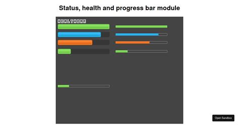 Phaser 3 Health Bar V2 Codesandbox