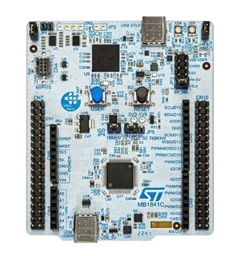 Stm32 Nucleo 64 Development Board Stm32u545re Mcu Smps Arduino And Morpho Nucleo U545re Q