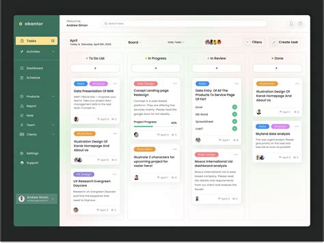 Task Management Dashboard Ui Ux Design 6 Images Behance Dashboard Ui Web App Ui Design