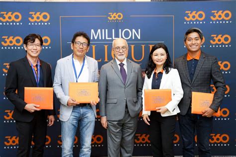 360 Academy มอบใบประกาศงานจบการศึกษาหลักสูตรผู้บริหารระดับสูง Million Clique 1 Thaiprnet