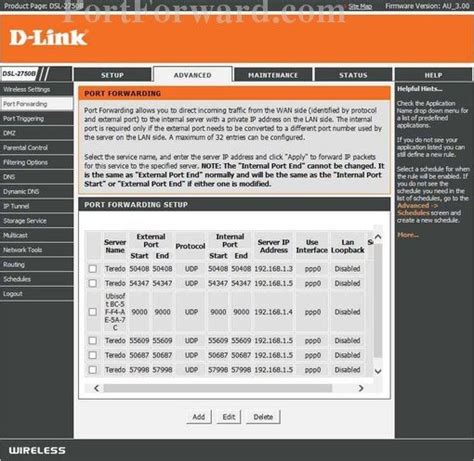 Fastest D Link DSL B Router Open Port Instructions