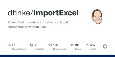 Github Dfinkeimportexcel Powershell Module To Importexport Excel Spreadsheets Without Excel