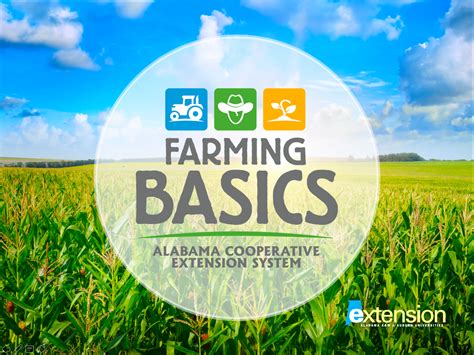 Winston County Natural Resources Council Farming Basics Online Course