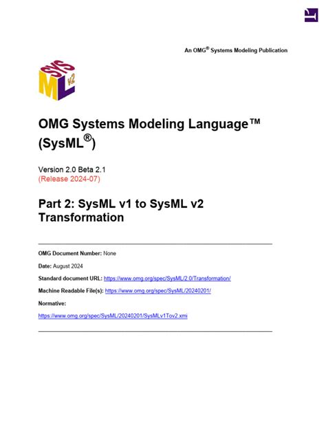 2b sysml v1 to v2 transformation pdf