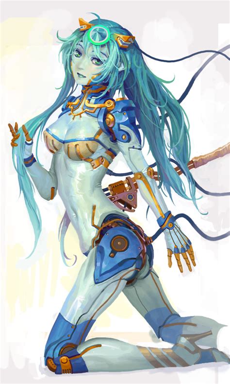 Blue Robot By Molybdenumgp03 On DeviantArt