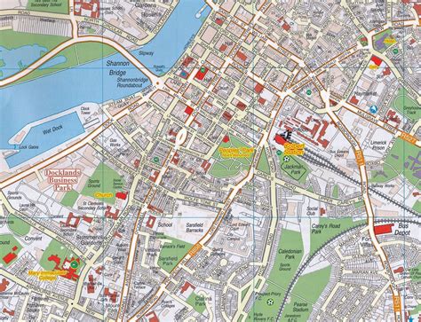 Limerick Street Map Ordnance Survey Ireland