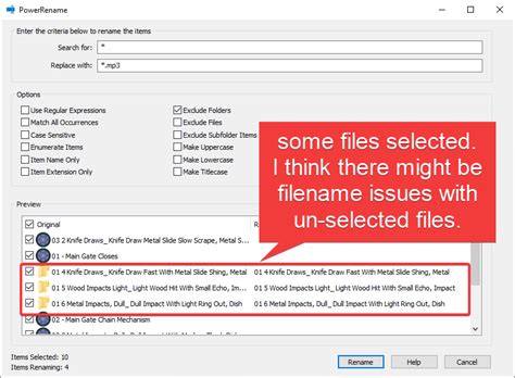 Power Renamer Search And Replace Issue · Issue 9569 · Microsoft