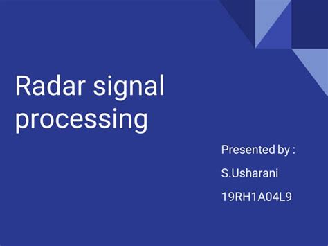 1567084176507 1567009886044 Radar Signal Processing Pdf
