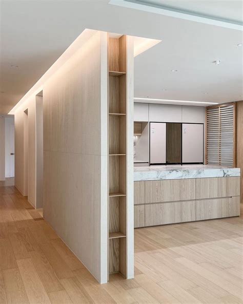 아집 디자인 스튜디오ㅣ판교인테리어 잠실인테리어 강남인테리어 On Instagram 비포앤애프터 💡 이번 현장 구조상 벽체 철거가 불가했어요 고민 끝에 벽체의 두께를