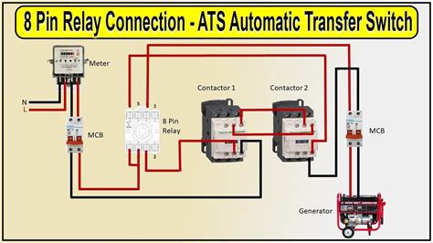 Ats Automatic Transfer Switch Wiring Diagram