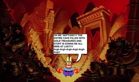 Mr Krabs In The Cave Of Wonders By Mrtoonlover83 On Deviantart