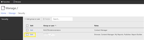 Enable SSRS Permission Embedded Reporting Tools