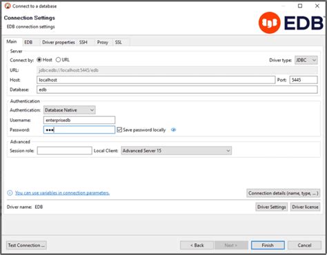 Edb Docs Configuring