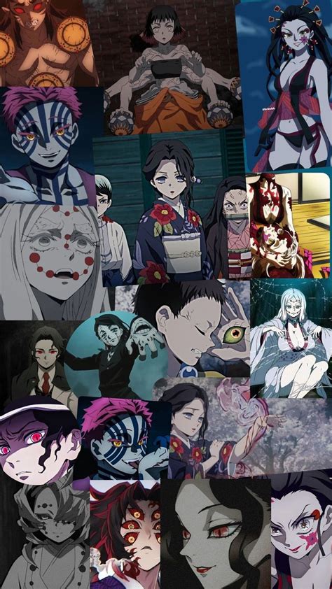 обои клинок рассекающий демонов Демоны Обои Мультфильмы