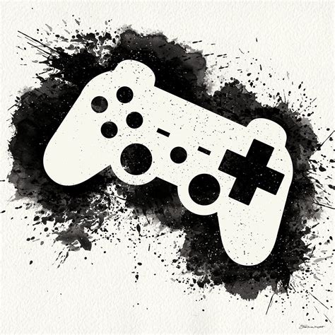 Game Controller Art By Stephanie Marrott Etsy Game Controller Art