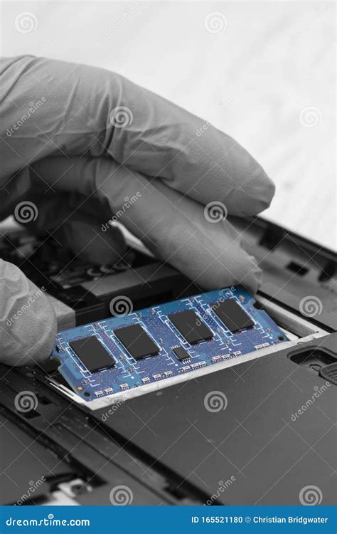 Memory Slot On Motherboard Royalty Free Stock Image CartoonDealer Com