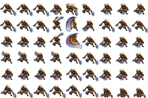 Werewolf Sprite Sheet Rpg Maker MV Officialret