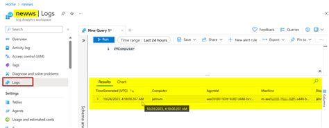 Custom Log Table Is Accessiable From The Vm And Not From The Log