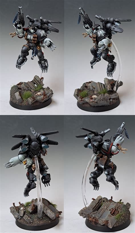 Coolminiornot Kayvaan Shrike Raven Guard Chapter Master By Nels0nmac