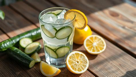 Unlock The Hydrating Power Of Cucumber Lemon Water