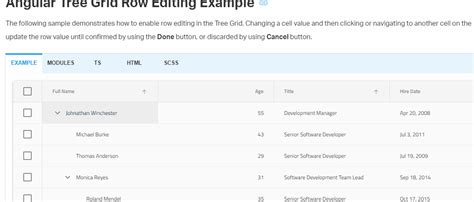 IgxTreeGridCellComponent Text Not Selected When Entering Edit Mode