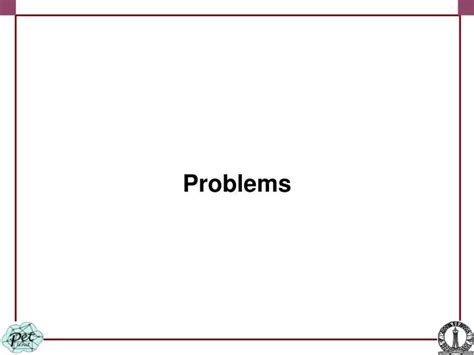 PPT Problems PowerPoint Presentation Free Download ID