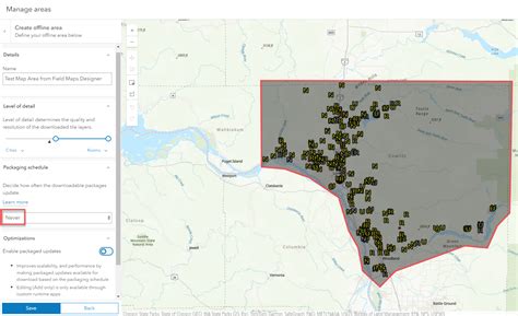 How Do I Configure My App To Download Offline Area Esri Community