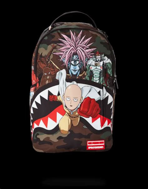 Sprayground Backpacks One Punch Man Susy Bags