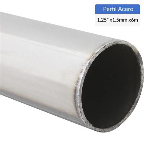 Intupac Perfil Tubular Redondo Acero 1 1 4 1 5 Mm 6 M Falabella Chile